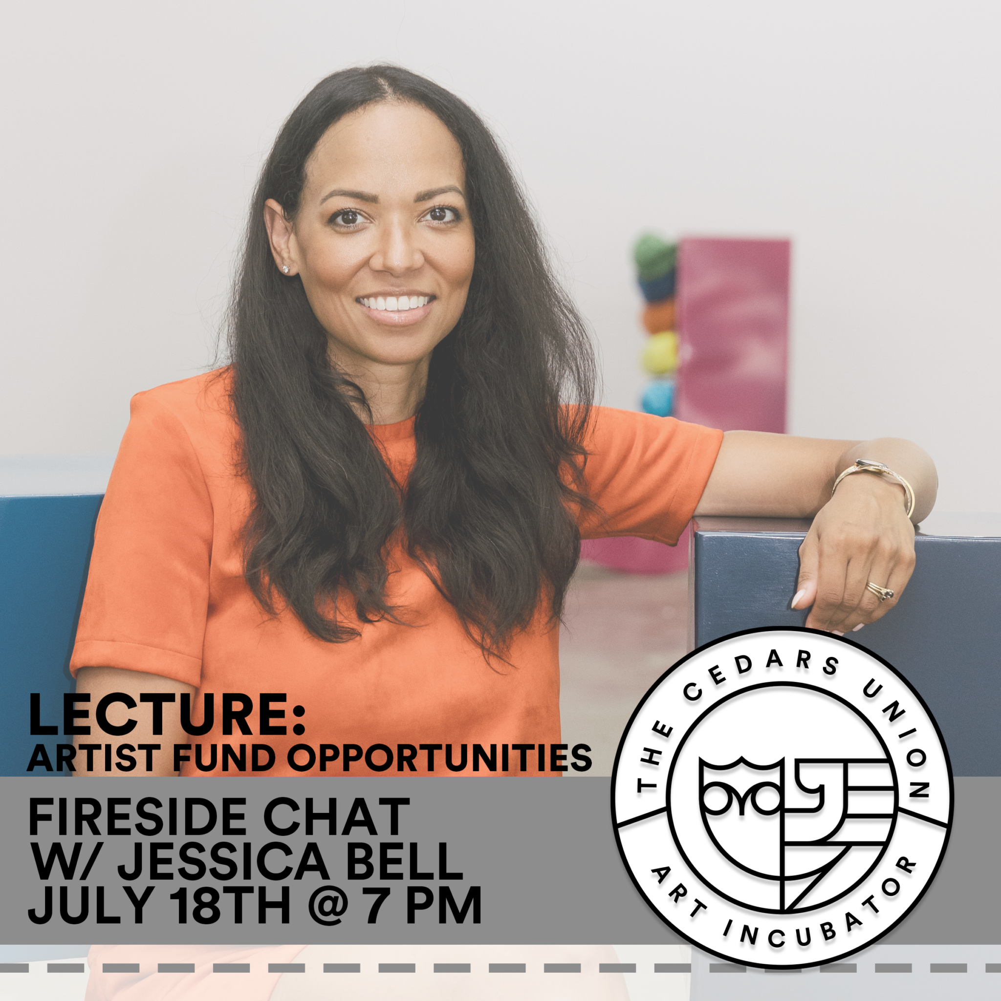 Lecture: Fireside Chat w/ Jessica Bell: Artist Fund Opportunities ...